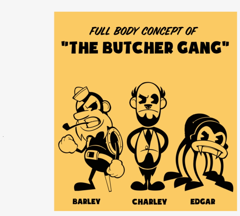 Bendy And The Ink Machine - Bendy And The Ink Machine The Butcher Gang ...