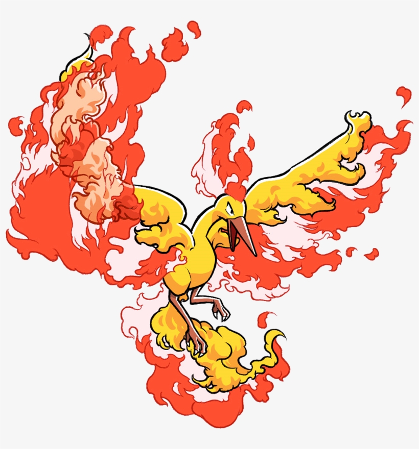 Download Moltres - Shiny Moltres Png | Transparent PNG Download | SeekPNG