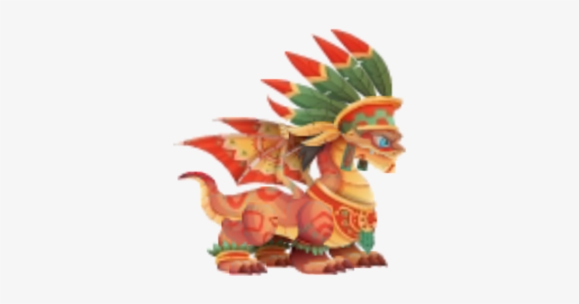 Aztec Warrior Dragon 2 - Dragon City Aztec Warrior Dragon PNG Image ...