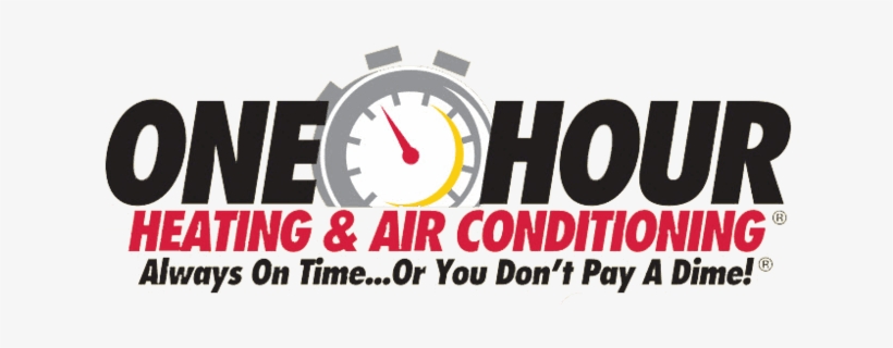 One Hour Heating & Air - One Hour Heating And Air Logo PNG Image ...