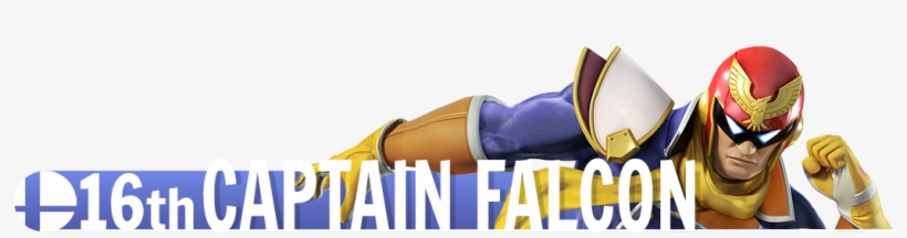 [ Img] 16th Place - Amiibo Super Smash Bros. Captain Falcon Wii U PNG ...