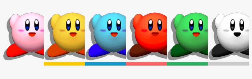 Kirby Palette - Super Smash Bros Melee Kirby PNG Image | Transparent ...
