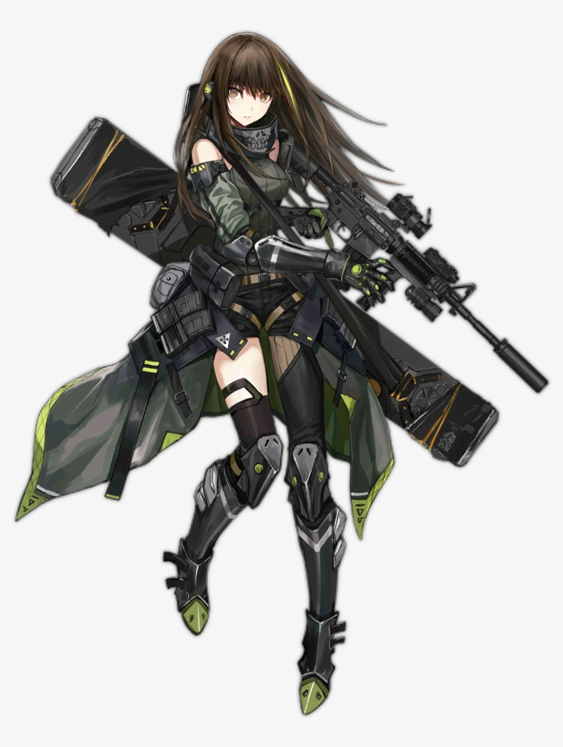 Resized To 83% Of Original - M4a1 Mod Girls Frontline PNG Image ...