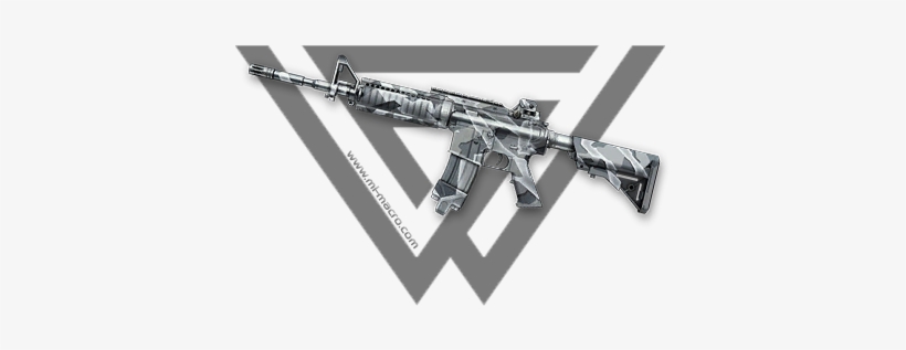 Macro On M4a1 Buran For Warface - Assault Rifle PNG Image | Transparent ...