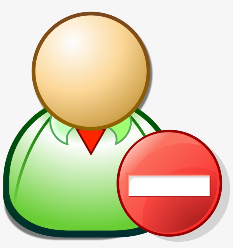 Archivo - Blocked User - Svg - User Blocked PNG Image | Transparent PNG ...