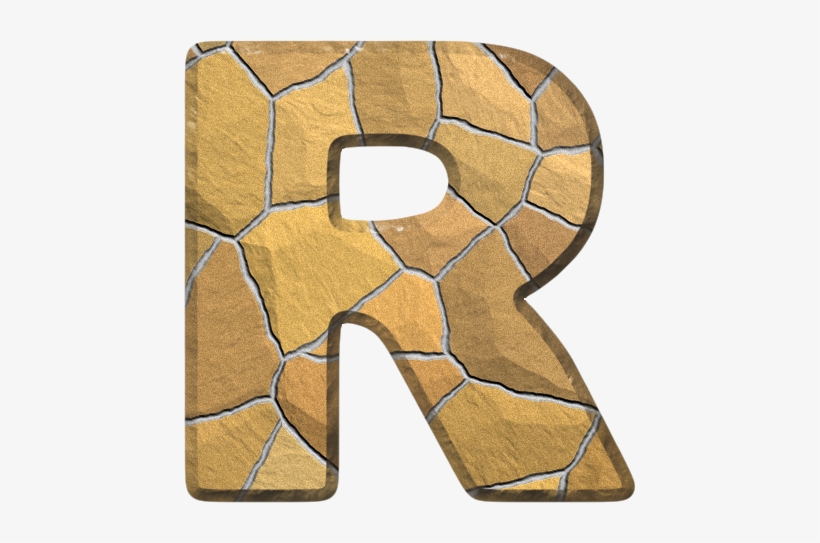 Etc > Presentations Etc Home > Alphabets > Themed Letters - Stone Wall ...