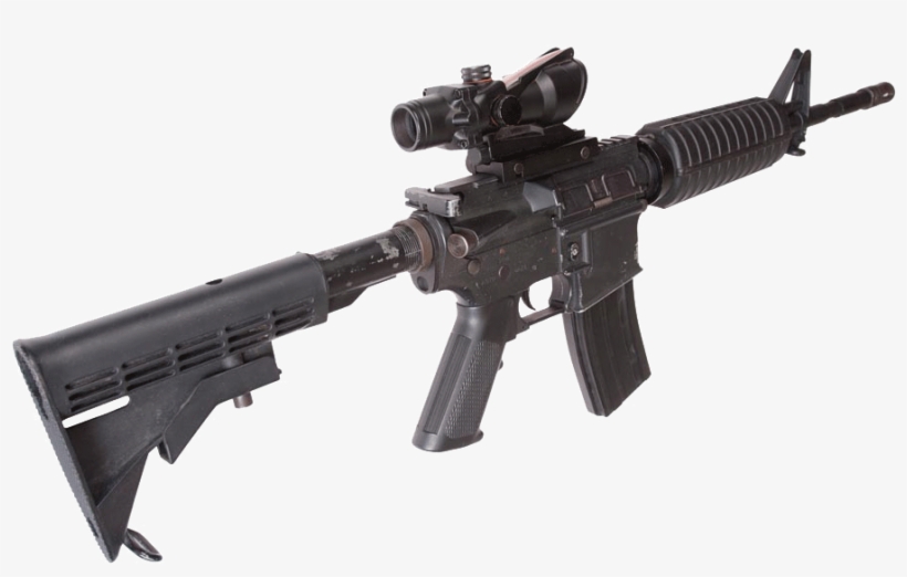 M4 Vector Assault Rifle - Rifle De Assalto M4 PNG Image | Transparent ...