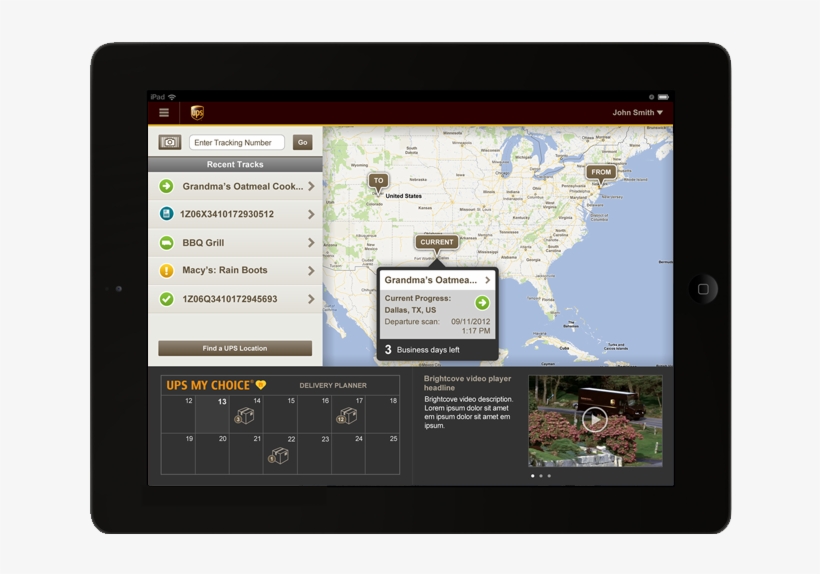 Ups Tablet Design - Tablet Computer PNG Image | Transparent PNG Free ...