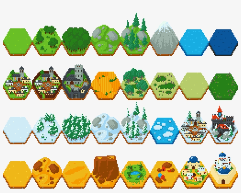 Download Fantasy Hex Tiles By Cuddlycolin - Fantasy Hex Tiles ...