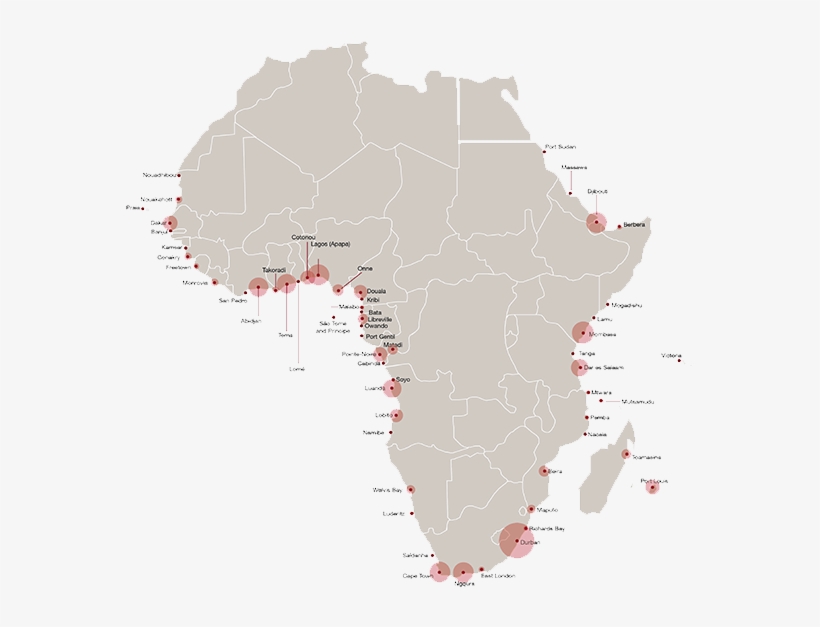 Sub-saharan Africa Map - Atlas PNG Image | Transparent PNG Free ...