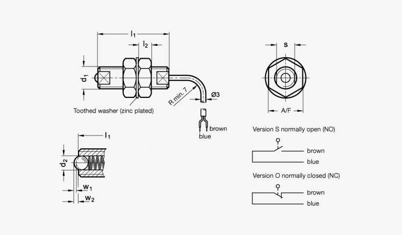 Spring Plungers With Limit Switch Gn - Endschalter PNG Image ...