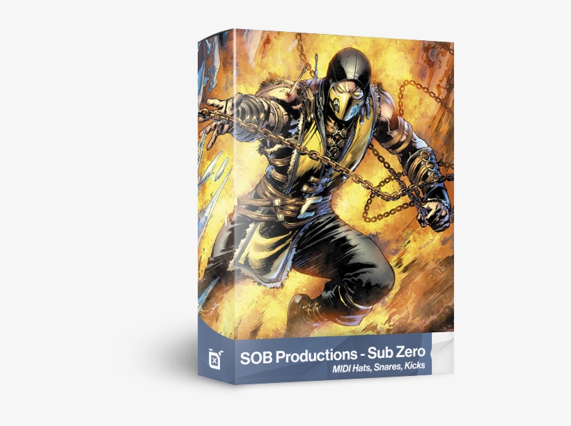 Sob Production Sub Zero - Mortal Kombat X PNG Image | Transparent PNG ...