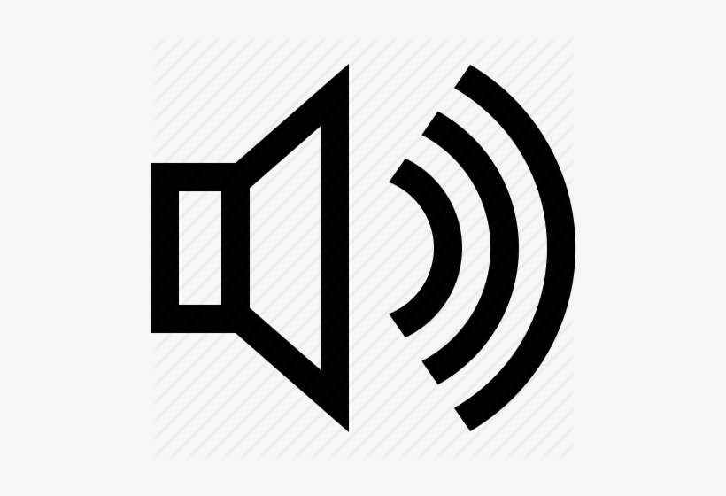 Download Audio Icon - Volume Icon | Transparent PNG Download | SeekPNG