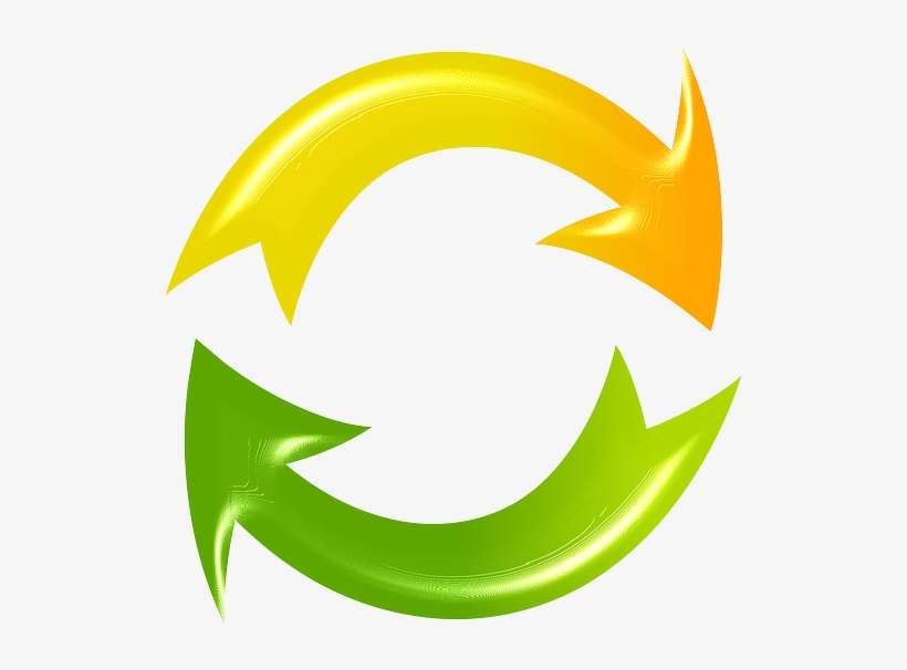 Refresh, Reload, Cycle, Arrows, Green, Yellow - Refresh Symbol PNG ...