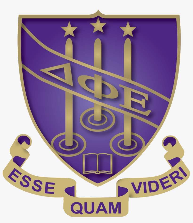 Delta Phi Epsilon - Delta Phi Epsilon Crest Throw Blanket PNG Image ...