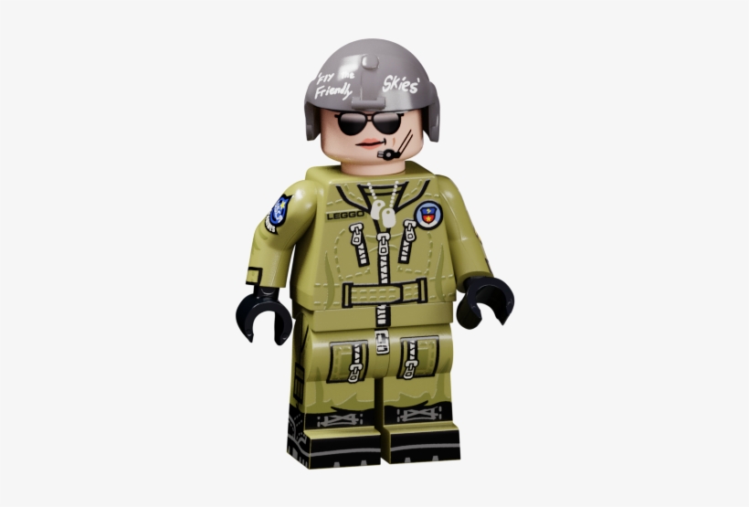 Offworld Dropship Pilot - Brickmania Pilot PNG Image | Transparent PNG ...