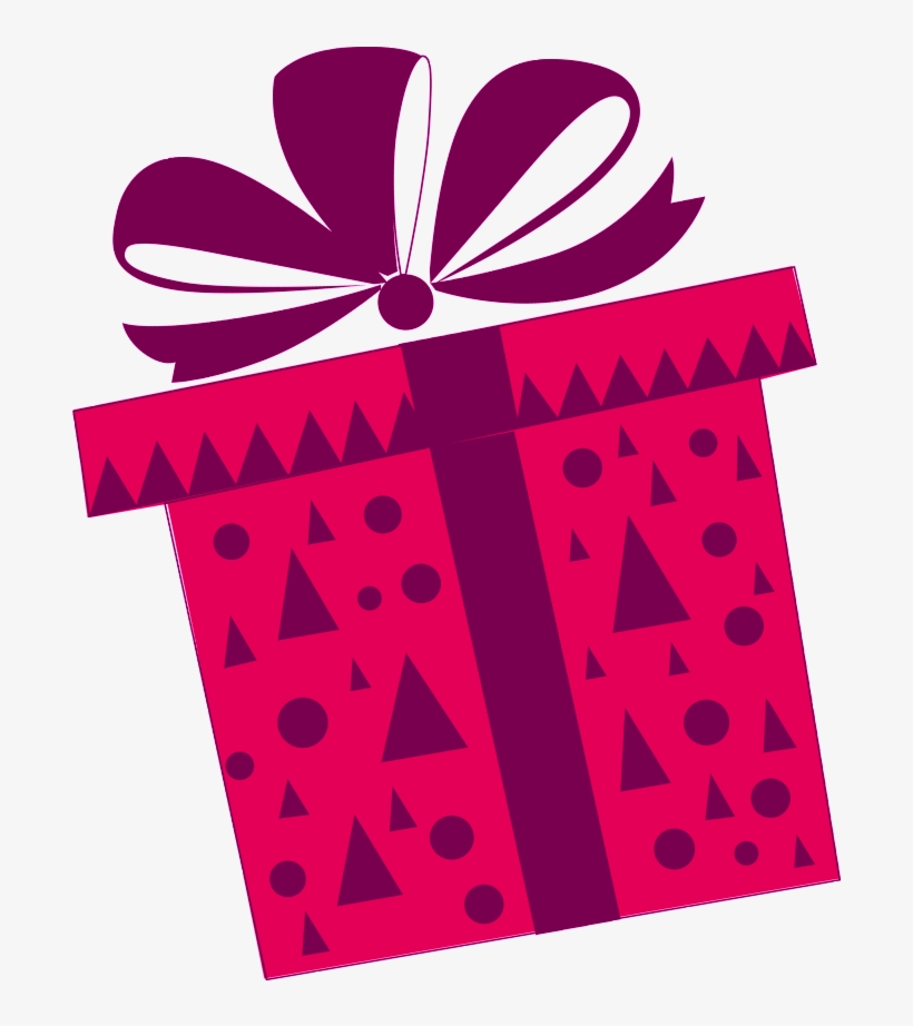 Hand Painted Flat Gift Box - Gift PNG Image | Transparent PNG Free ...