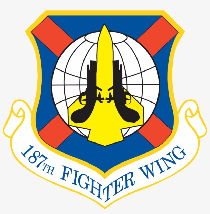 Download 187th Fighter Wing - 187th Fighter Wing Logo | Transparent PNG ...
