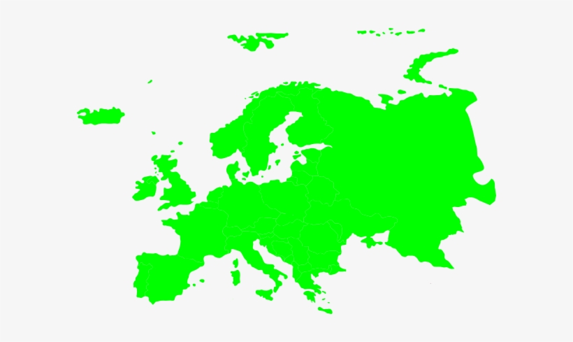 Download Europe Map Clip Art - Simple Europe Map Vector | Transparent ...