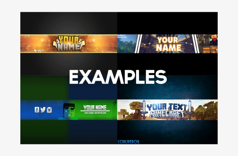 Download Make Custom Minecraft Youtube Banner - Special Banners To Make ...