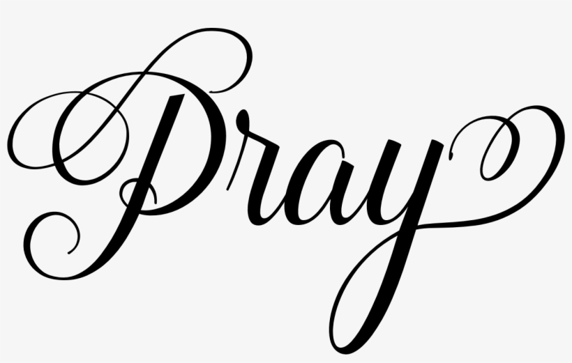 Pray - Calligraphy PNG Image | Transparent PNG Free Download on SeekPNG
