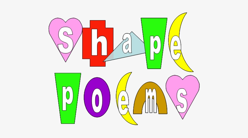 Shape Poem Words PNG Image | Transparent PNG Free Download on SeekPNG