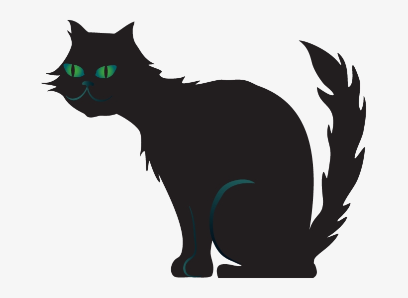 Download Icon - Halloween Black Cat Icon PNG Image | Transparent PNG ...