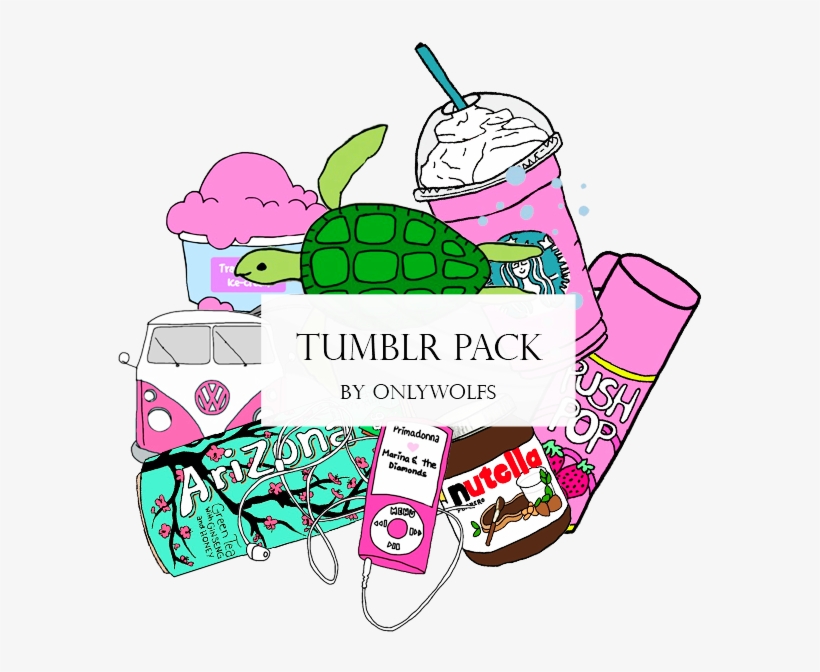 Tumblr Png Pack - Drawing PNG Image | Transparent PNG Free Download on ...