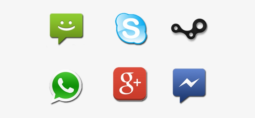 Android App Icons Png Image Download - Chat Apps Icons PNG Image ...