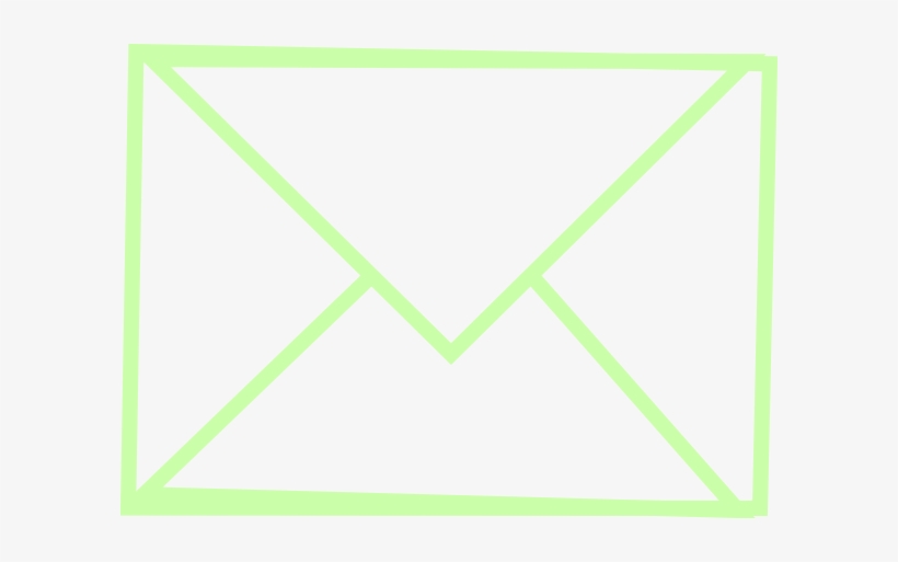 Envelope Icon Clip Art At Clker - Triangle PNG Image | Transparent PNG ...