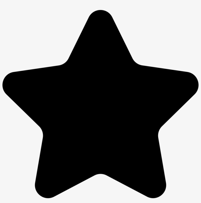 Dxm Star Review Comments - Rounded Star Svg PNG Image | Transparent PNG ...