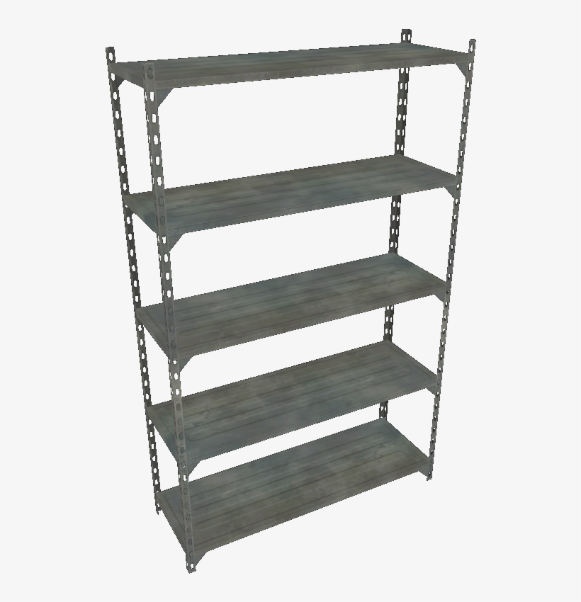 Shelves-metal - Fallout 4 Metal Shelf PNG Image | Transparent PNG Free ...