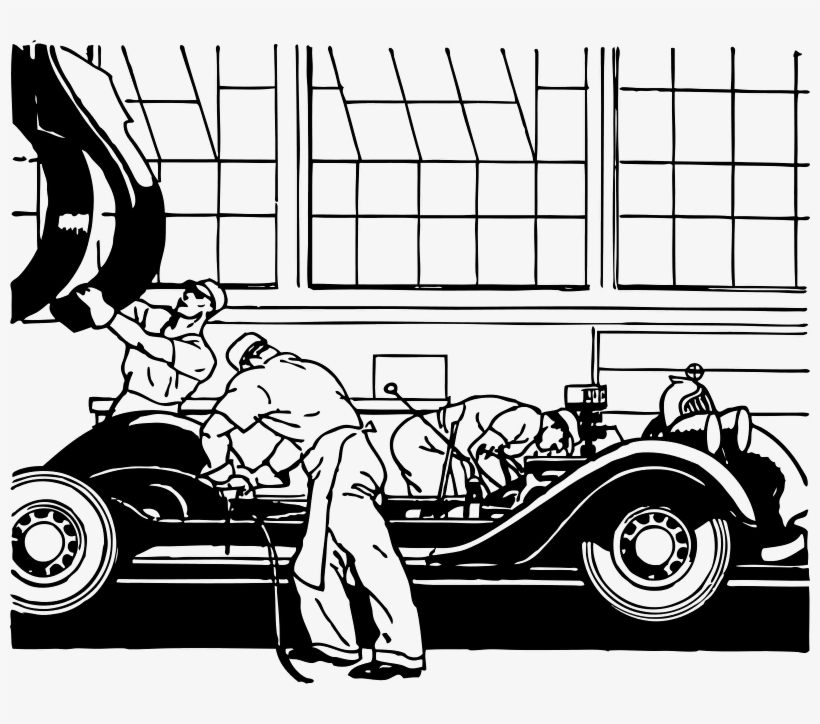 Free Assembly Line Clipart