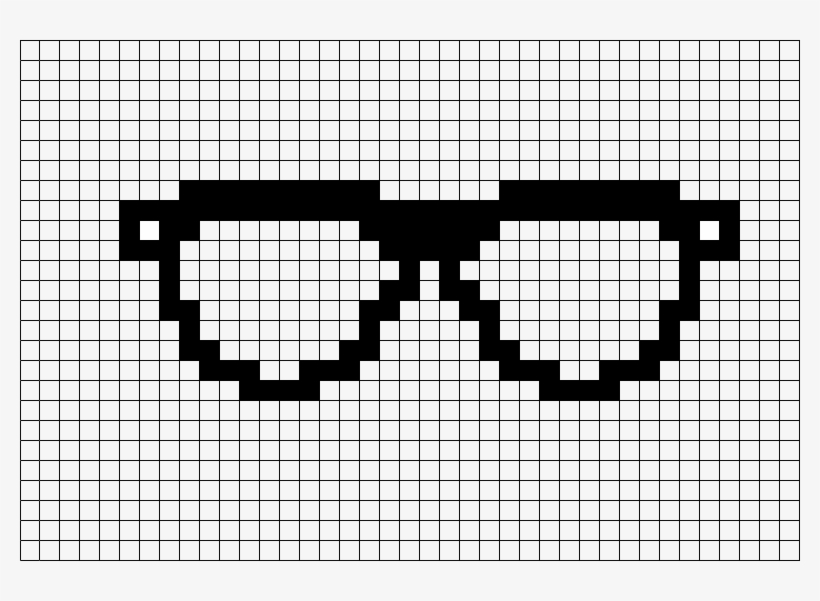 Glasses Pixel Art PNG Image | Transparent PNG Free Download on SeekPNG