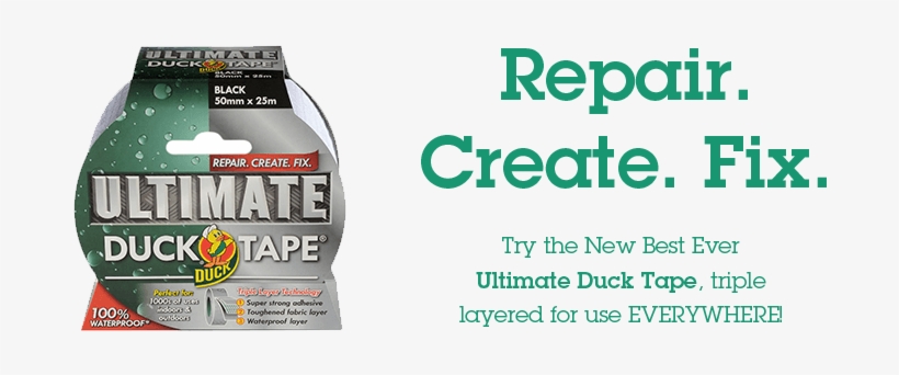 Welcome To Duck Tape - Duck Ultimate Cloth Tape 50 Mesh White 50mm X ...