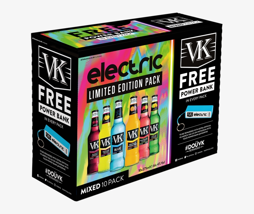 Vk, The Fastest Growing Traditional Rtd In The Uk Off - Vk Mixed Pack ...