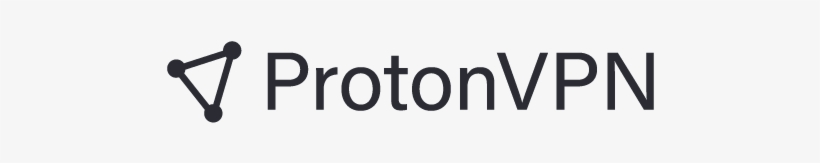 Protonmail Logo With Lock Icon And Text In Grey Blue - Protonvpn Logo ...