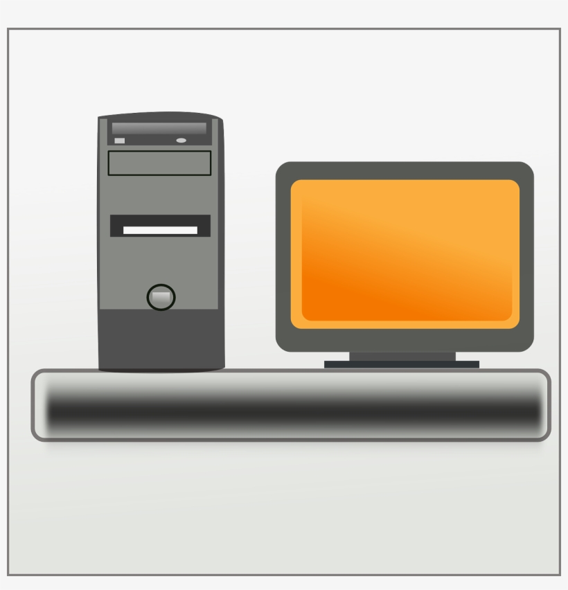 Vector Graphics,free Illustrations - Desktop Computer PNG Image ...