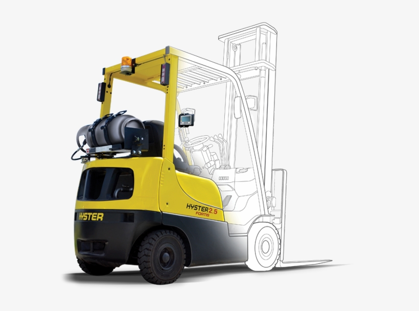 Download Forktrack Fleet Management System - Hyster Forklift Png ...