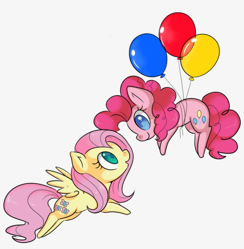 Fluttershy And Pinkie Pie