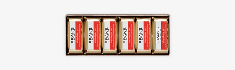 Download 6 Almond Gold Bars - Gold | Transparent PNG Download | SeekPNG
