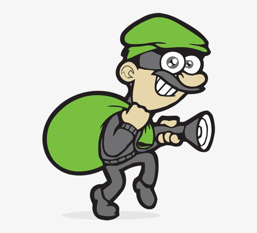 The Most Unforgettable Days - Thieves Cartoon Images Png PNG Image ...