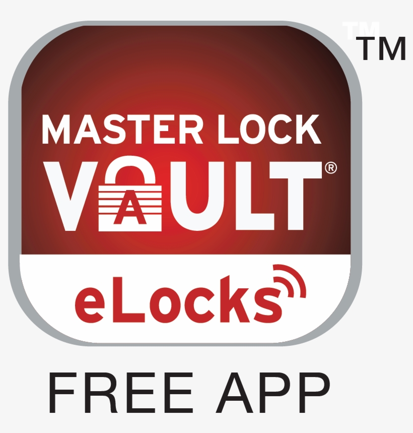 Master Lock Vault Elocks App - Bluetooth Padlock For Outside PNG Image ...