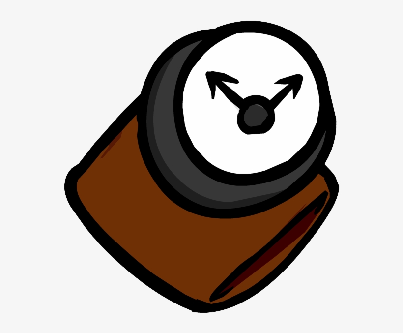 Brown Leather Watch Clothing Icon Id 5228 - Club Penguin Watch PNG ...