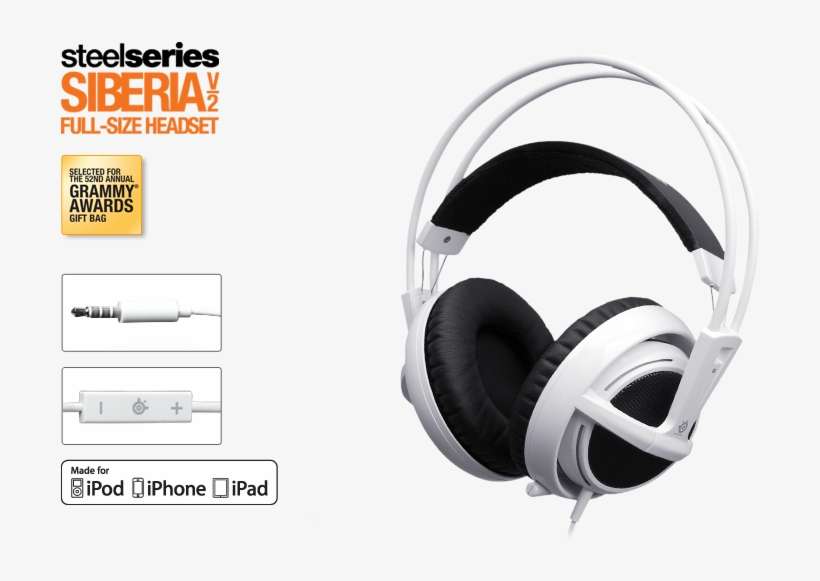 Headset Steelseries Siberia V2 Hd PNG Image | Transparent PNG Free ...