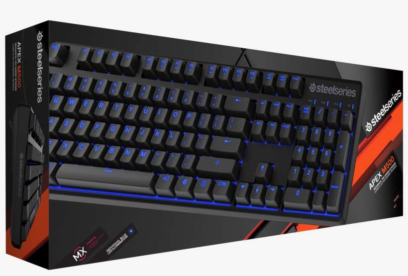 Keyboard Steelseries Apex M500 PNG Image | Transparent PNG Free ...