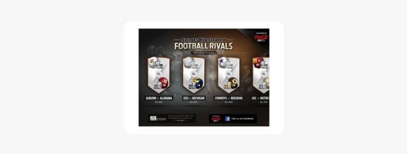 Sports Illustrated Football Rivals - Multimedia Software PNG Image ...