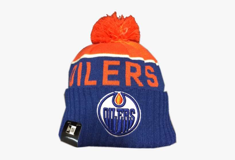 Edmonton Oilers New Era Sport Fleece Lined Pom Toque - Nhl Edmonton ...