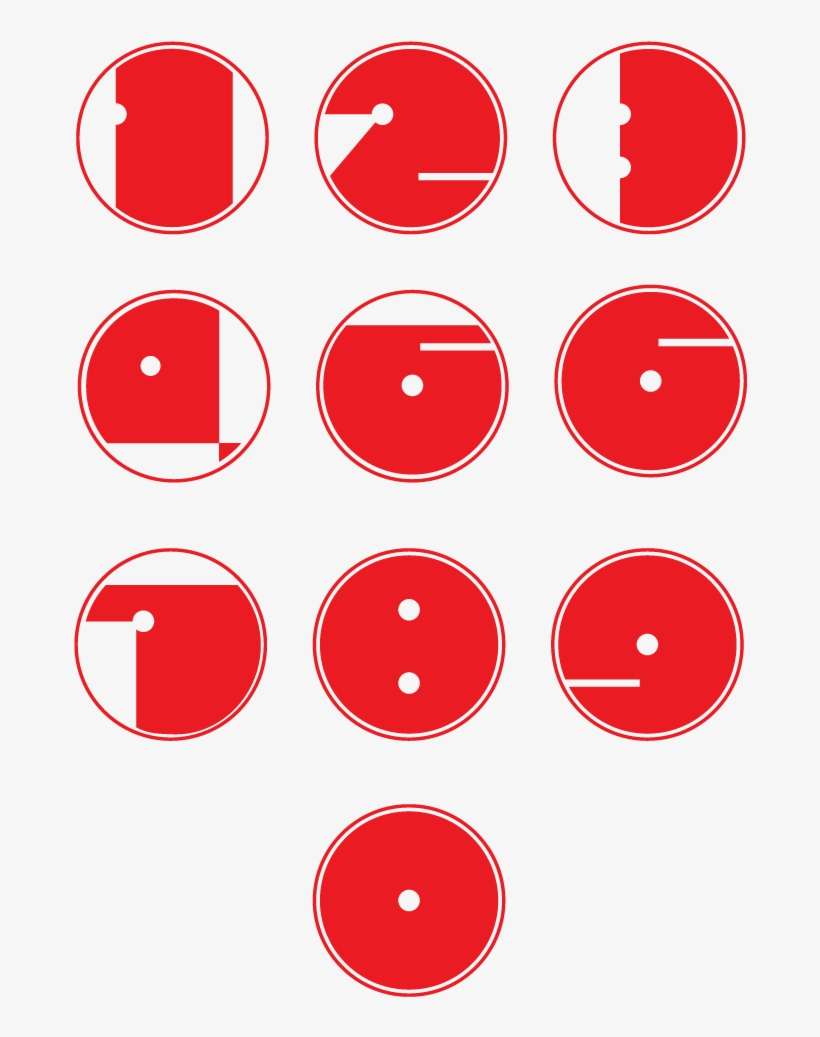 Numbers Font "eft Mega" - Circle PNG Image | Transparent PNG Free ...