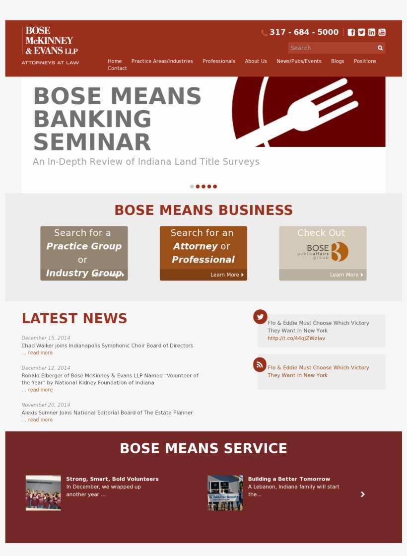 Bose Mckinney & Evans Competitors, Revenue And Employees - Online ...